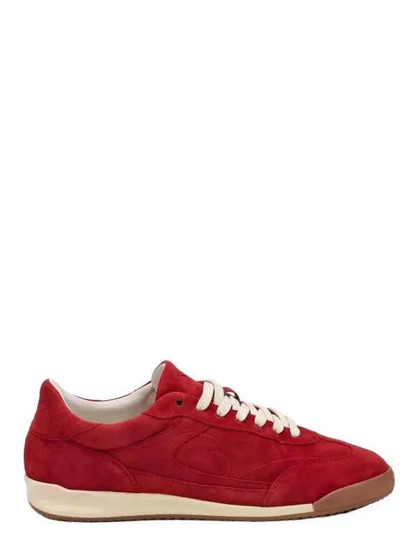 FRAU Cross Hybrid Suede Sneakers - Red