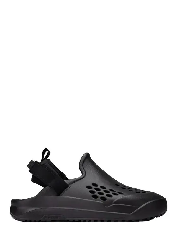 CLEARWEATHER Switchback Touch-strap Mules - Black