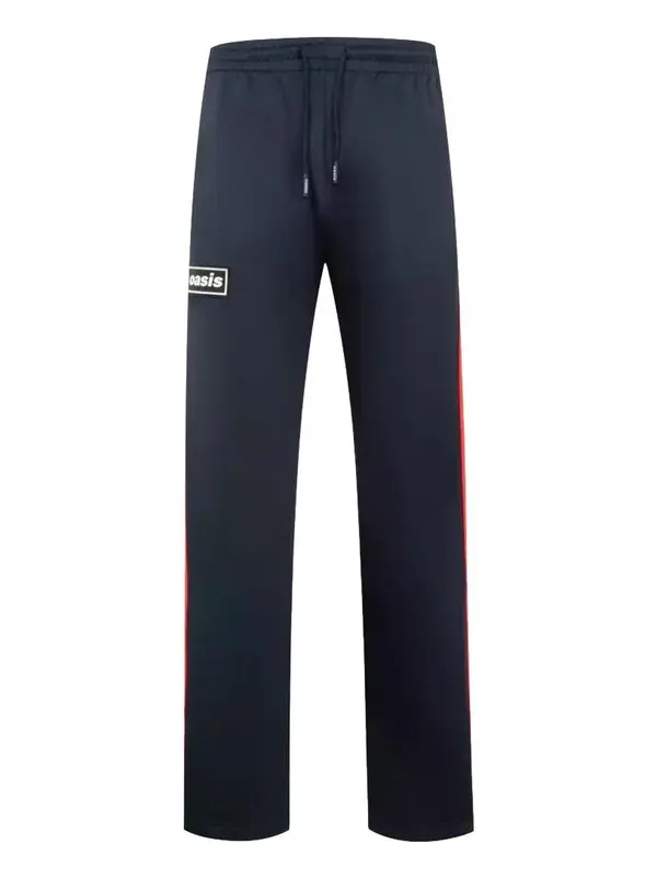 PLEASURES Forever Side-stripe Track Pants - Blue