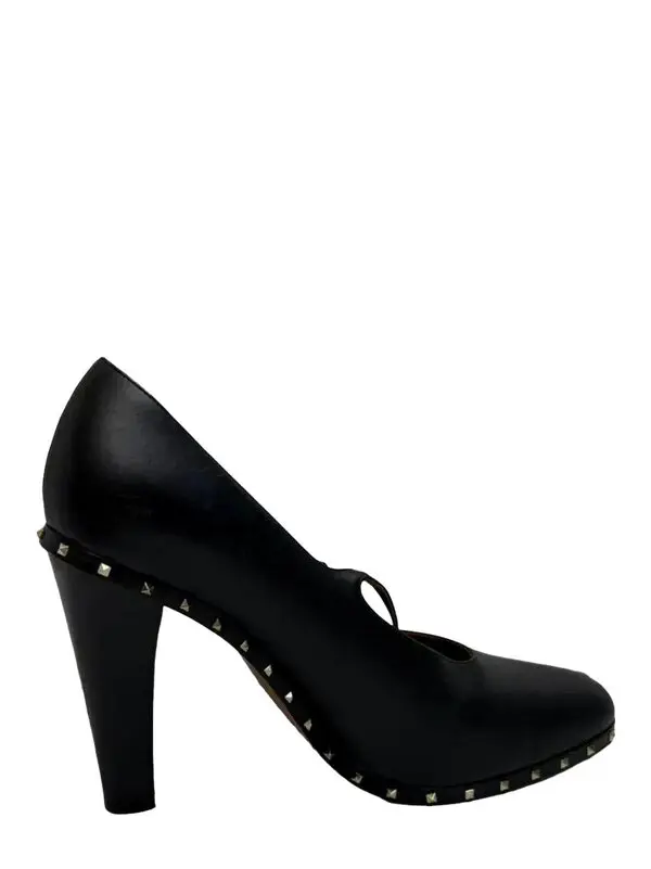 Valentino Garavani Rockstud Mary Jane Pumps - Black