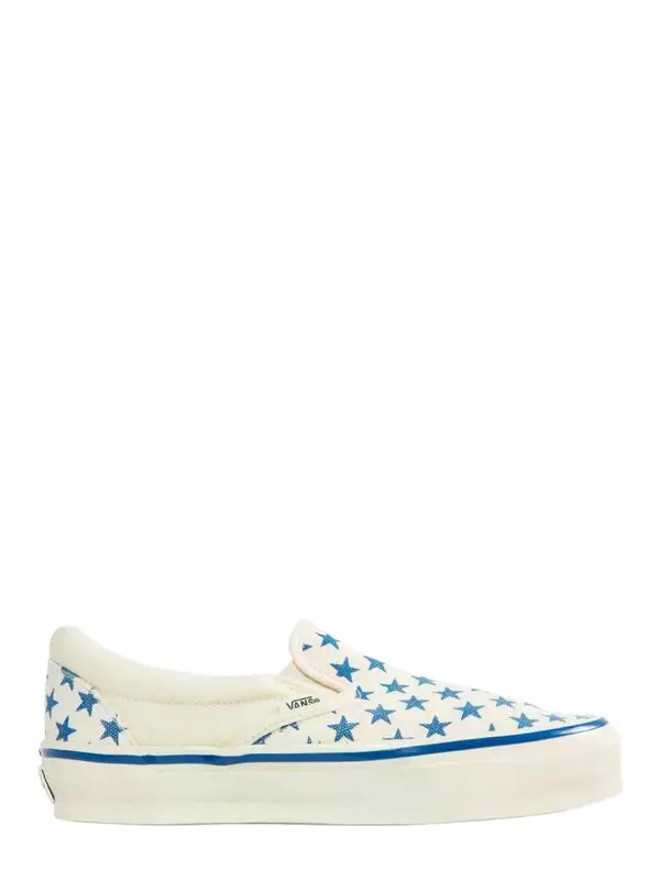 VANS Lx Classic Premium 98 Slip-on Sneakers With Star Print - Neutrals