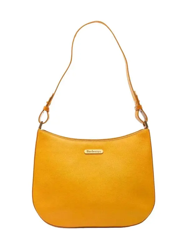 Burberry 20th Century Leather Shoulder Bag - Yellow