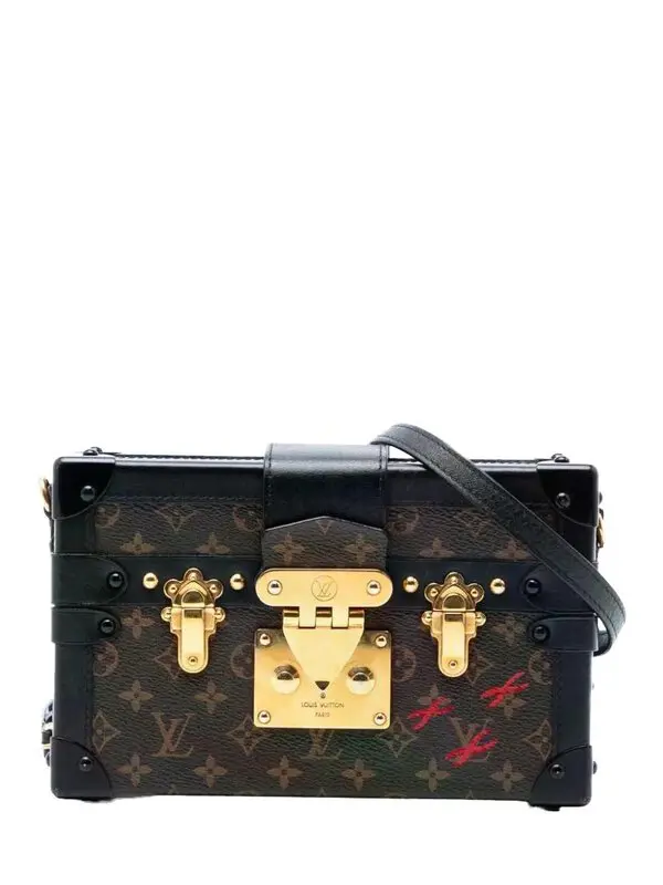 LOUIS VUITTON Petite Malle Crossbody Bag - Brown