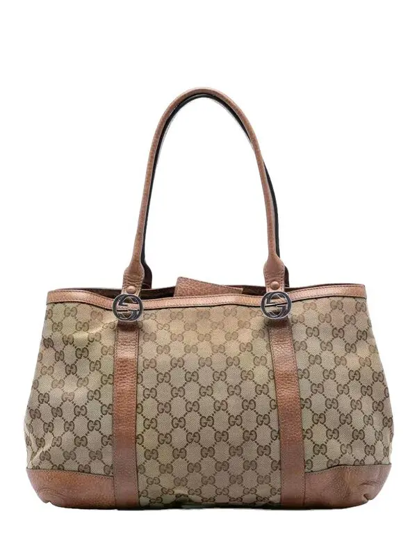 Gucci Gg Canvas Miss Gg Tote Bag - Neutrals
