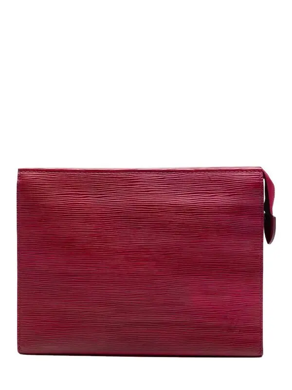 LOUIS VUITTON Epi Toiletry Pouch 26 Clutch - Red