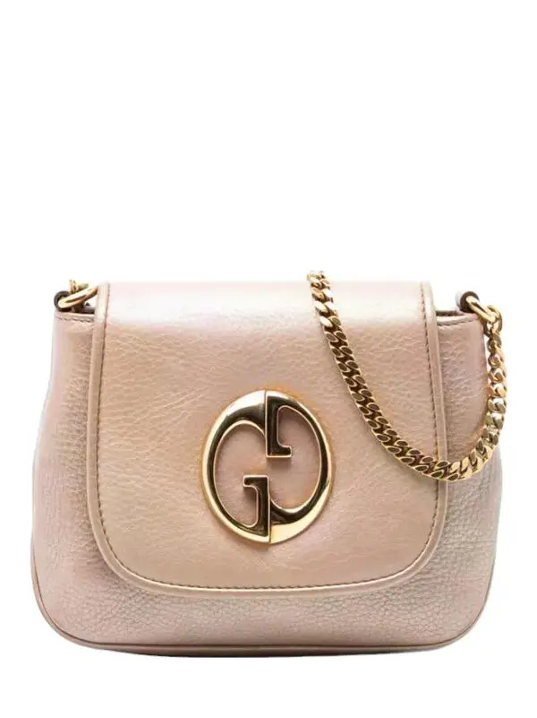 Gucci 1973 Chain Crossbody Bag - Brown