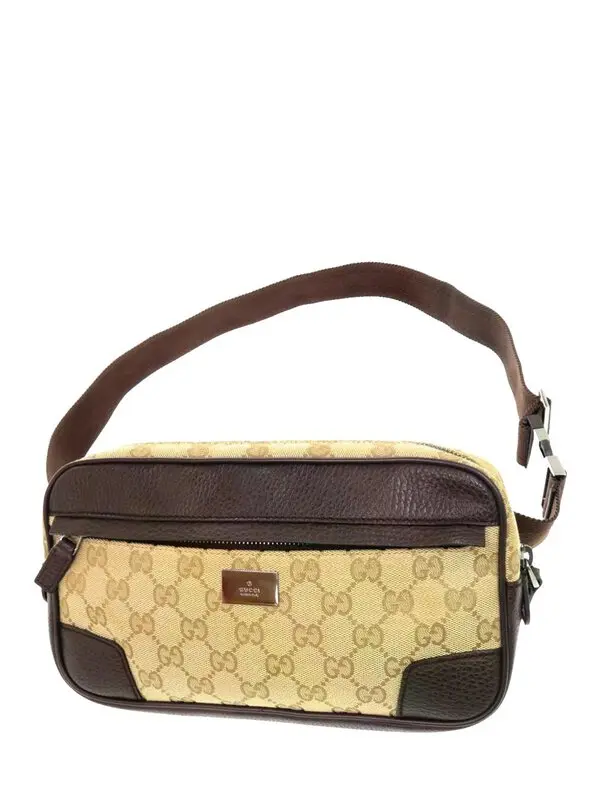 Gucci Gg Canvas Crossbody Bag - Neutrals