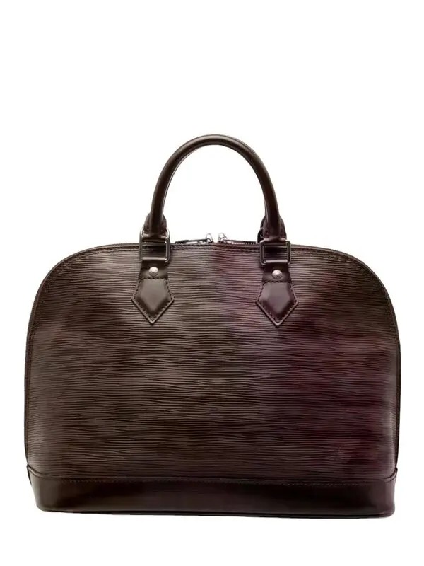 LOUIS VUITTON Epi Alma Pm Handbag - Brown