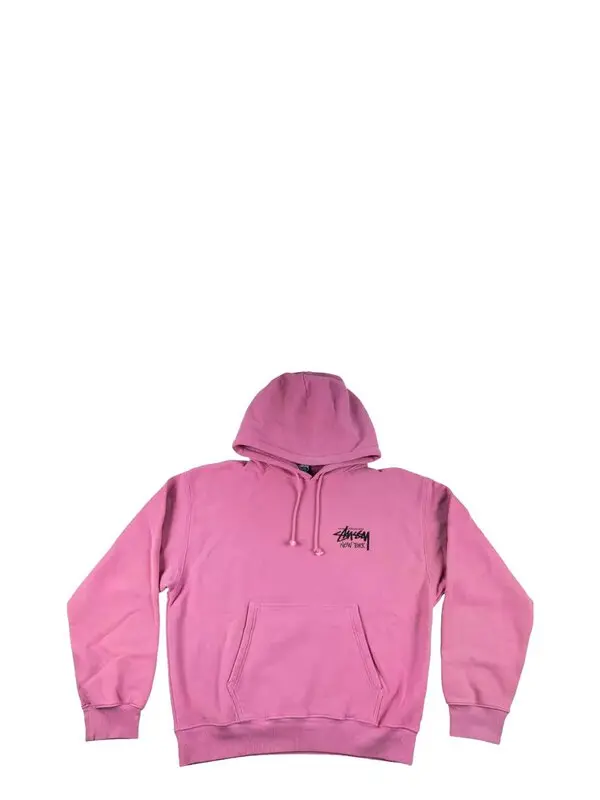 StÜssy New York Chapter Hoodie - Pink