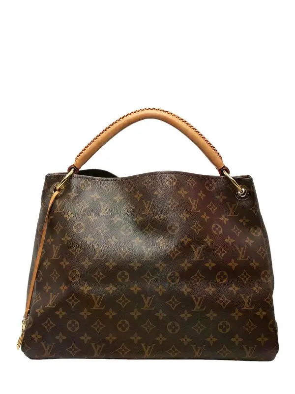 LOUIS VUITTON Monogram Artsy Mm Hobo Bag - Brown