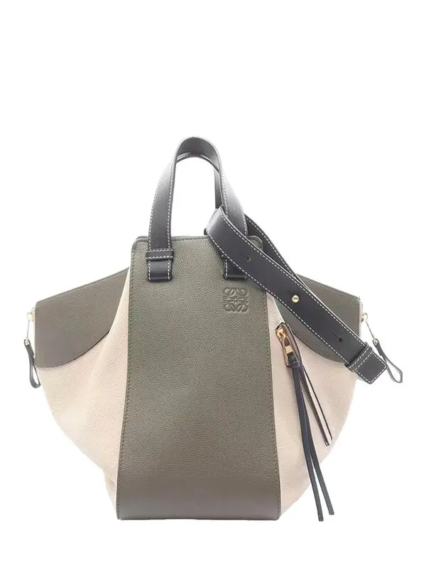 Loewe Tricolor Soft Grained Calfskin Hammock Bag - Brown