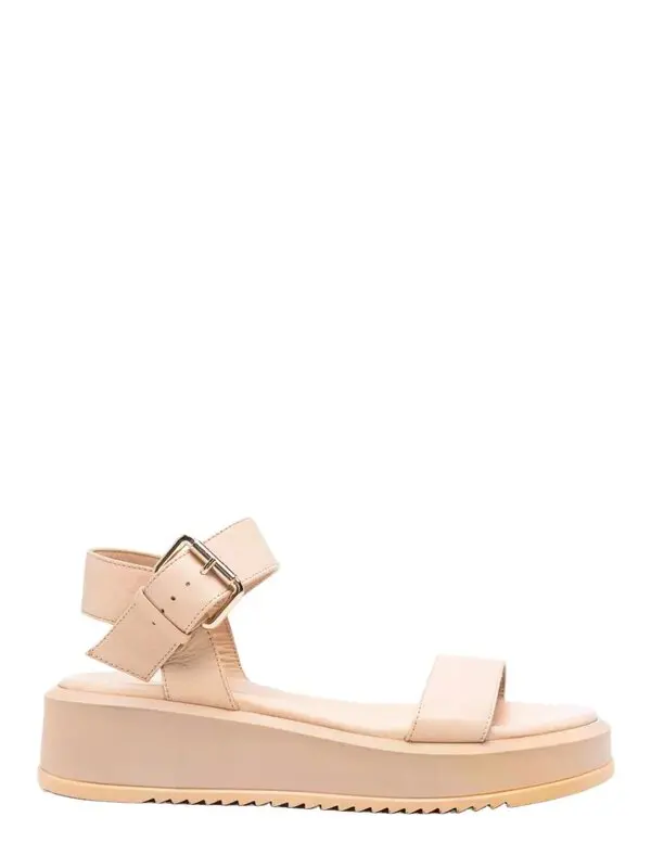 SERGIO MORETTI FIRENZE Platform Sandals - Neutrals