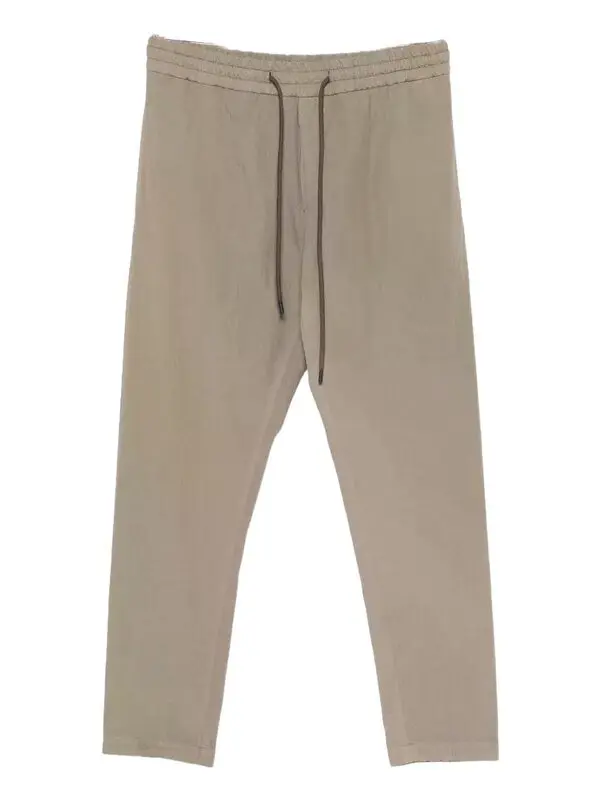 DONDUP Drawstring Waist Trousers - Neutrals