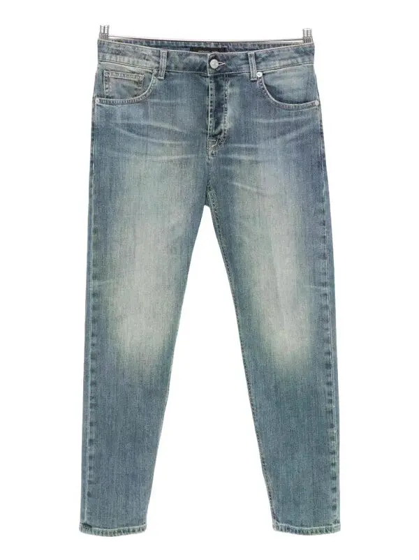 MICHAEL COAL Faded Effect Jeans - Blue