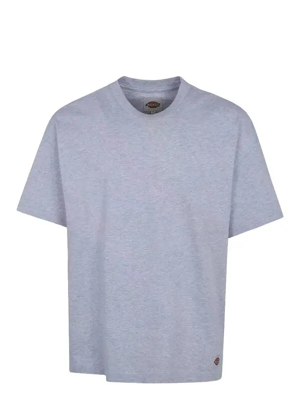 Dickies Logo-patch Cotton T-shirt - Grey