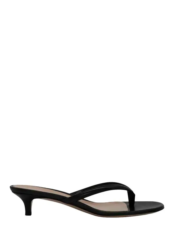 GIANVITO ROSSI Calypso Heeled Sandals - Black