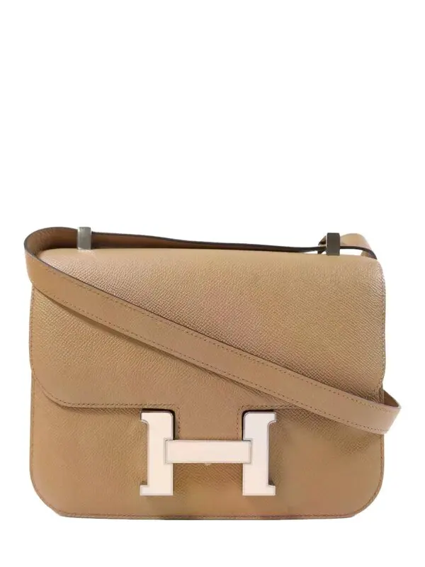 Hermès 24 Constance Epsom Cross Body Bag - Brown