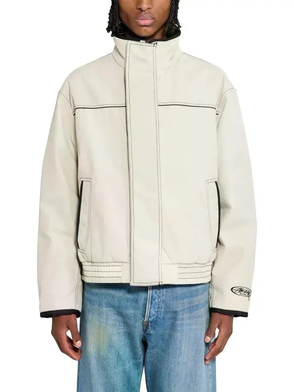 StÜssy Contrast Stitch Built Jacket - Neutrals