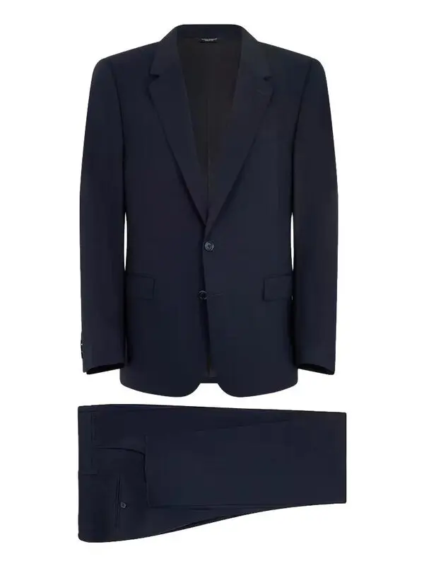 Dolce & Gabbana Single-breasted Virgin-wool Suit - Blue