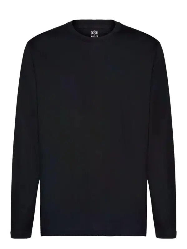 Boggi Milano Long-sleeve T-shirt - Blue