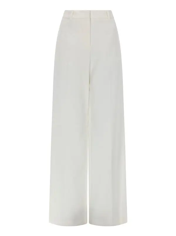 Fendi Straight Leg Drawstring Pants - White