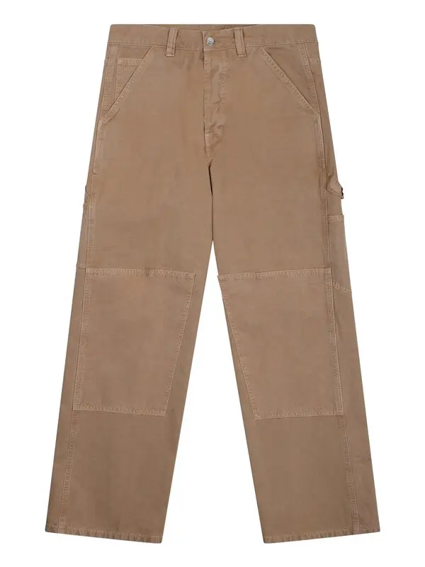 NINE:INTHE:MORNING Carpenter Jeans In Cotton - Beige