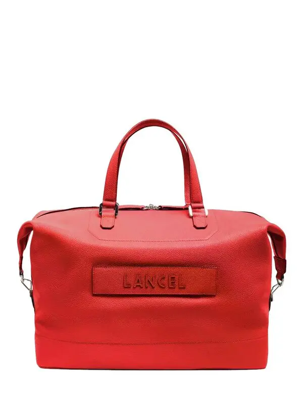 LANCEL Ninon Weekend Bag - Red