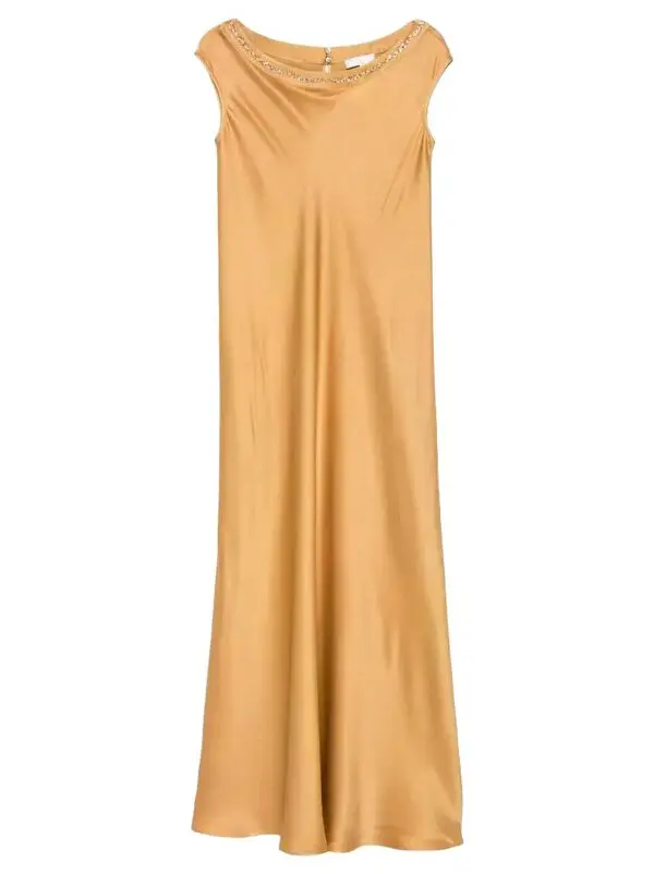Antonelli Firenze Maxwell Sequin Embellished Dress - Yellow