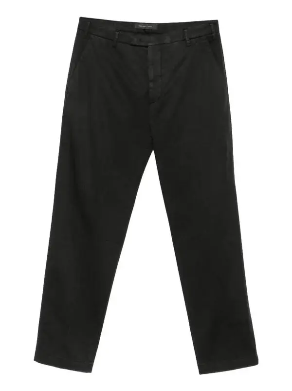 MICHAEL COAL Belt Loop Trousers - Black