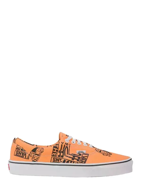 VANS Era Low-top Sneakers With All-over Logo Print - Orange