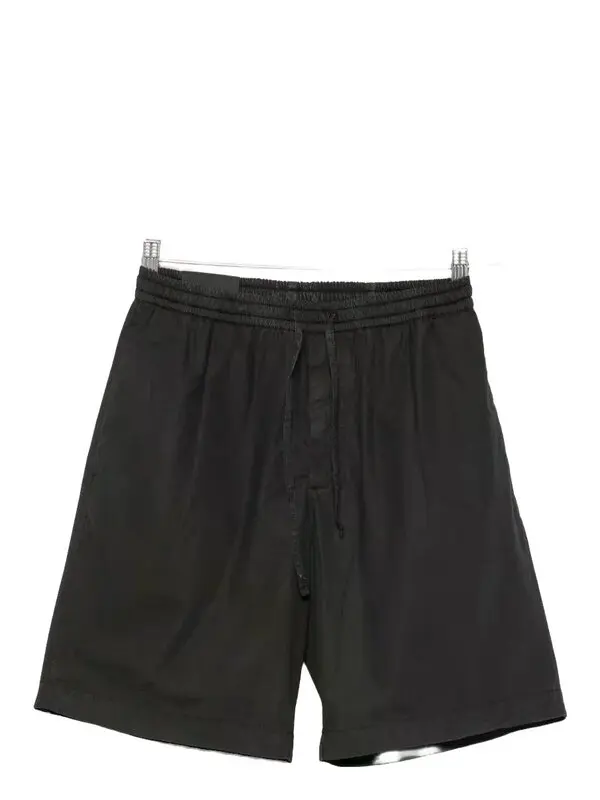 MICHAEL COAL Drawstring Shorts - Black
