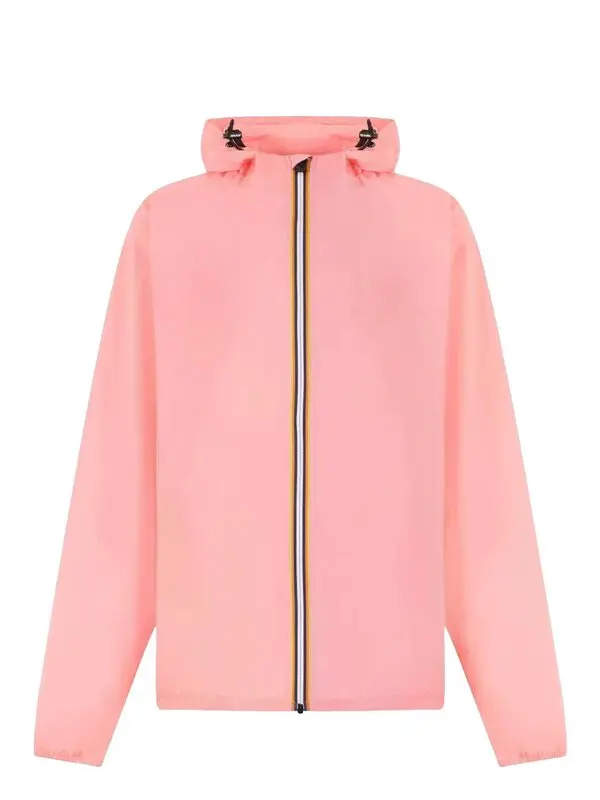 K-WAY Le Vrai 3.0 Claude Hooded Zip-up Jacket - Pink
