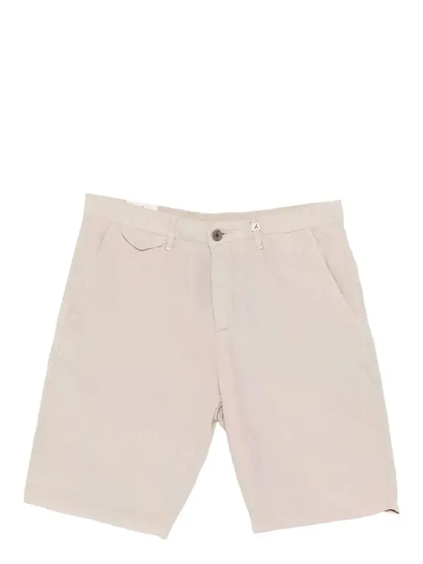 MYTHS Zeus Button-fastening Chino Shorts - Neutrals