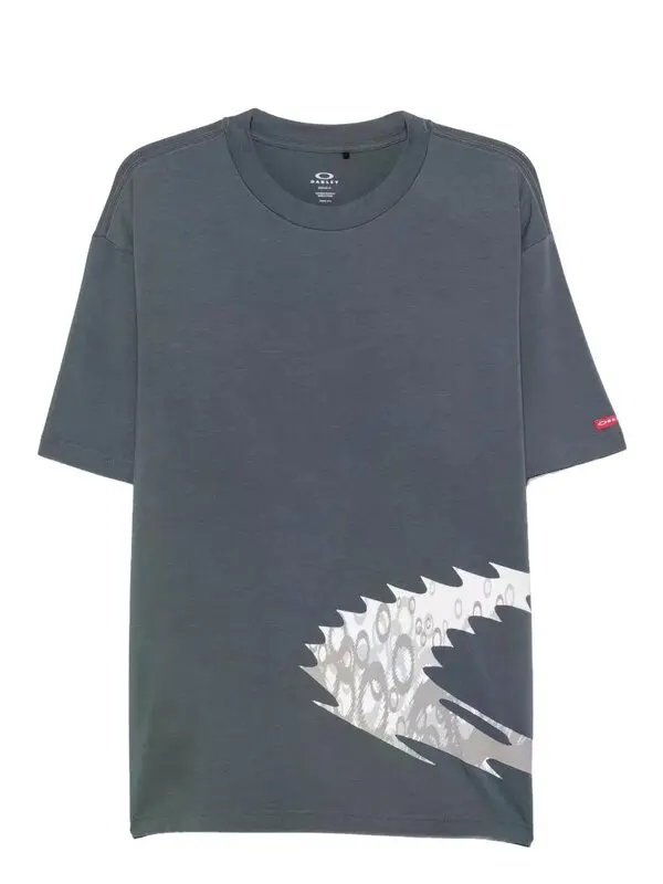 Oakley New Retro Graphic-print T-shirt - Grey