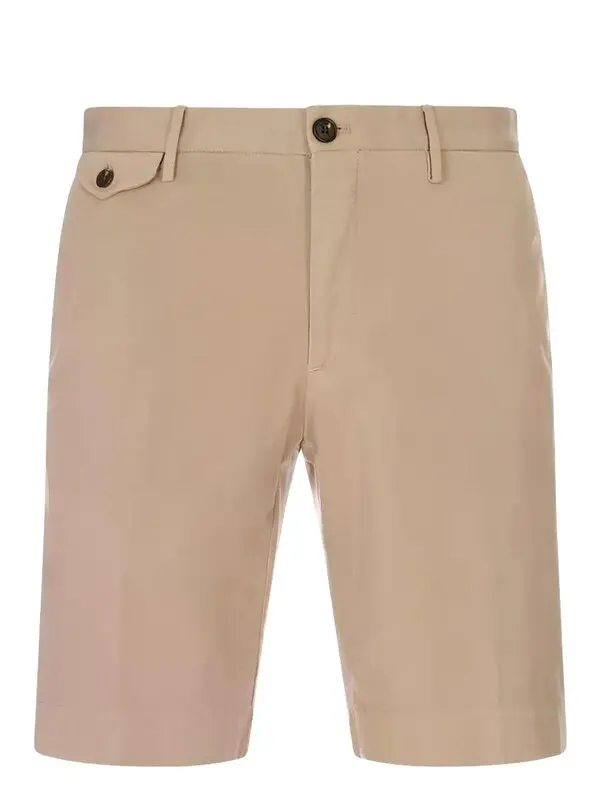 Incotex Button-up Chino Shorts - Neutrals