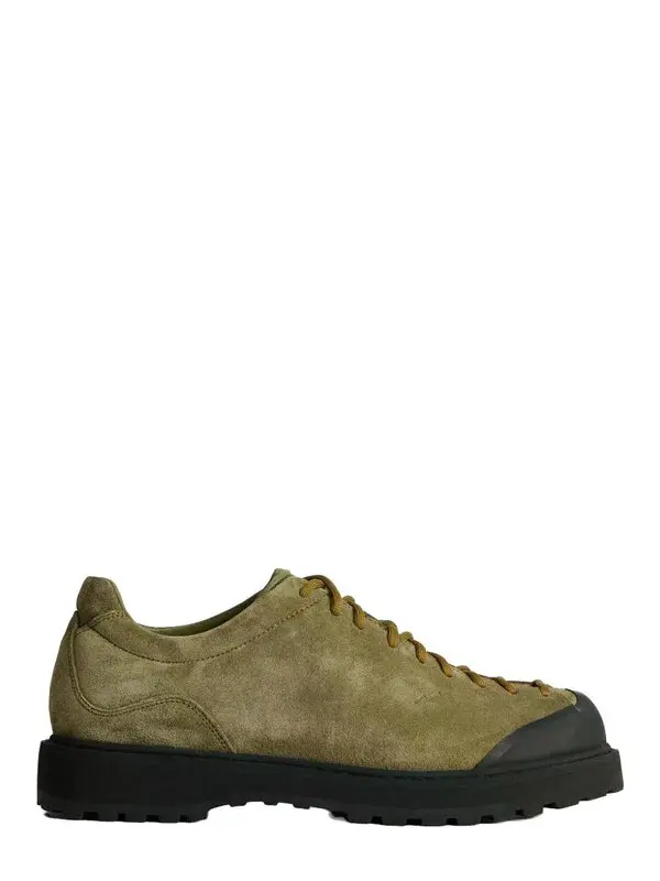 Diemme Ampezzo Suede Lace-up Boots - Green