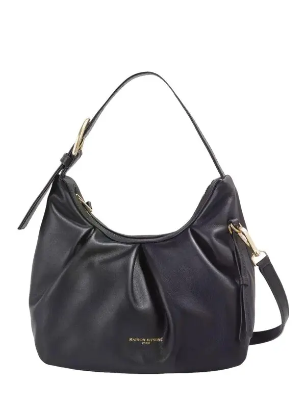 Maison Kitsuné Bloom Shoulder Bag - Black
