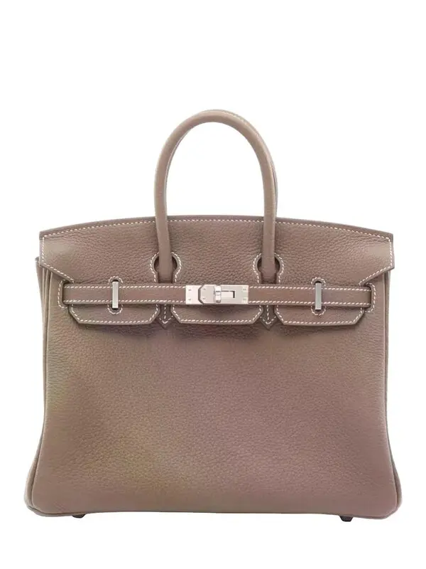 Hermès Togo Birkin 25 Tote Bag - Neutrals