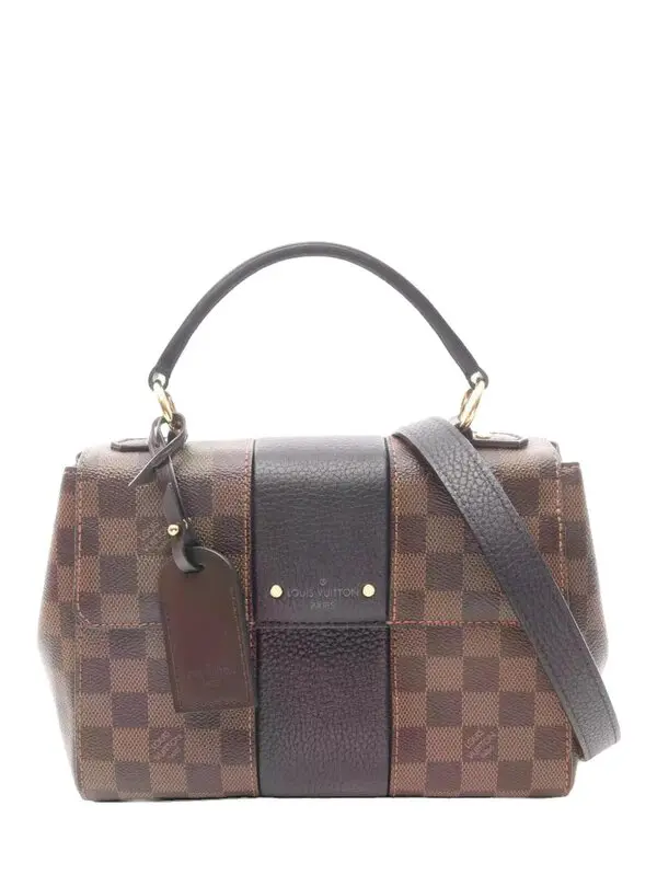 LOUIS VUITTON Damier Ebene Bond Street Bb Handbag - Brown
