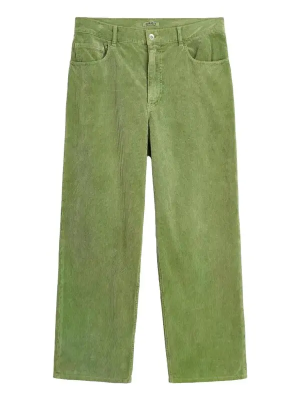 Auralee Corduroy Trousers - Green