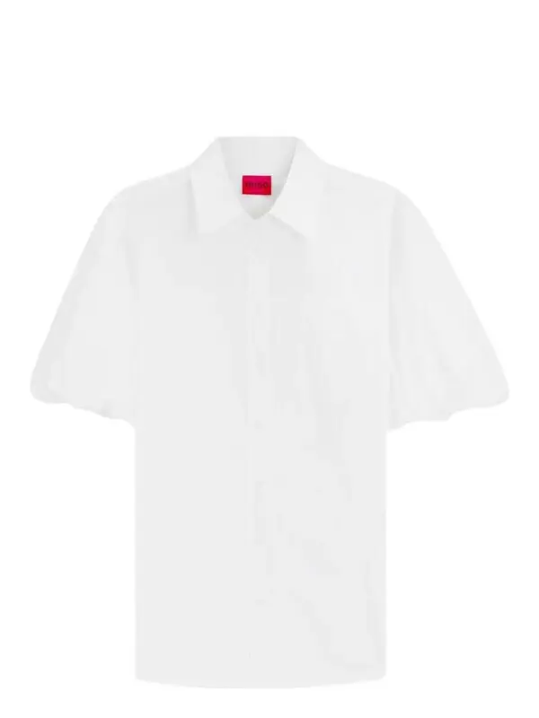 Hugo Puff Sleeve Shirt - White