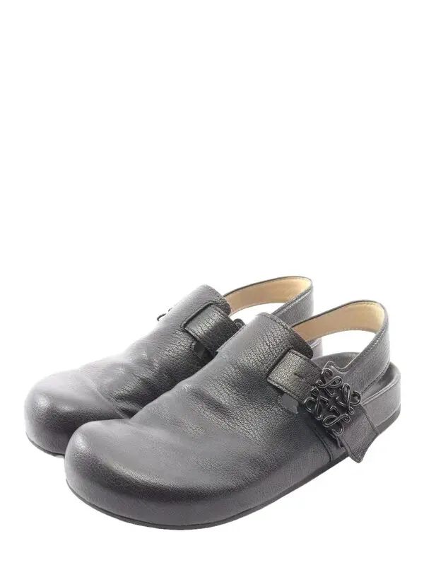 Loewe 2000s Anagram Slingback Sandals - Black
