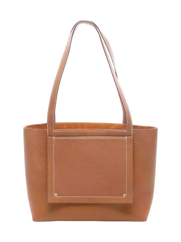 Hermès 2024 Clemence Cabasellier 31 Tote Bag - Brown