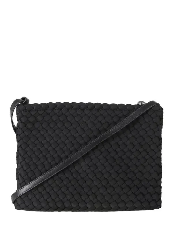 NAGHEDI Soho Woven Cross Body Bag - Black