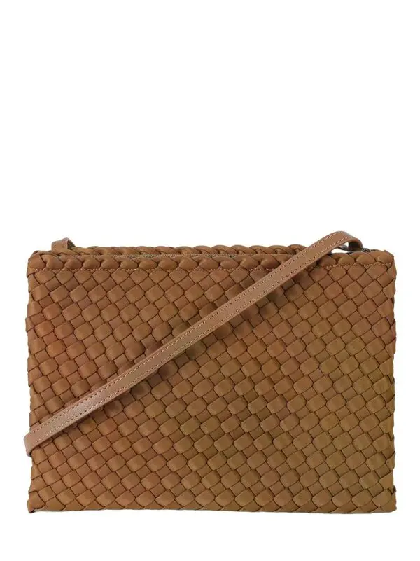 NAGHEDI Soho Woven Cross Body Bag - Brown