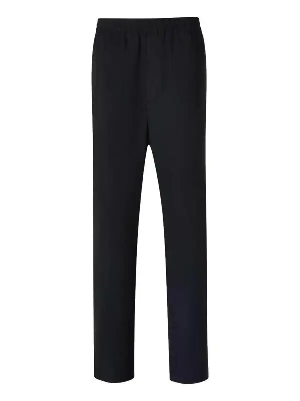 THE ROW Gabardine Trousers - Black
