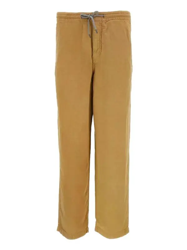Paul Smith Straight-leg Trousers With Drawstring Waist - Neutrals