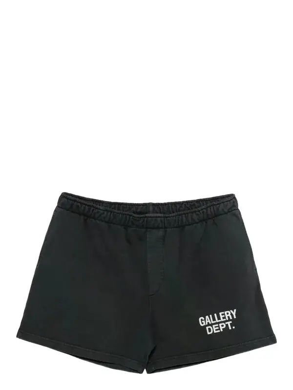 GALLERY DEPT. Zuma Logo-print Shorts - Black
