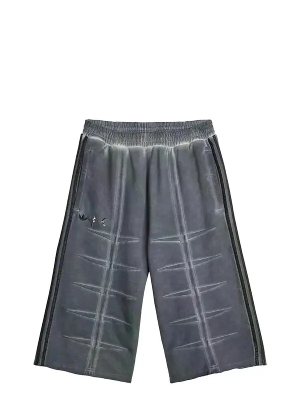 Adidas Thug Club Sweat Jort Side-stripe Track Pants - Grey