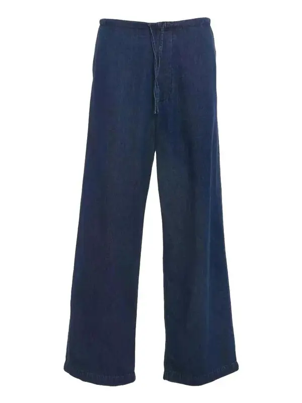 ICON DENIM LOS ANGELES Cody Drawstring Jeans - Blue